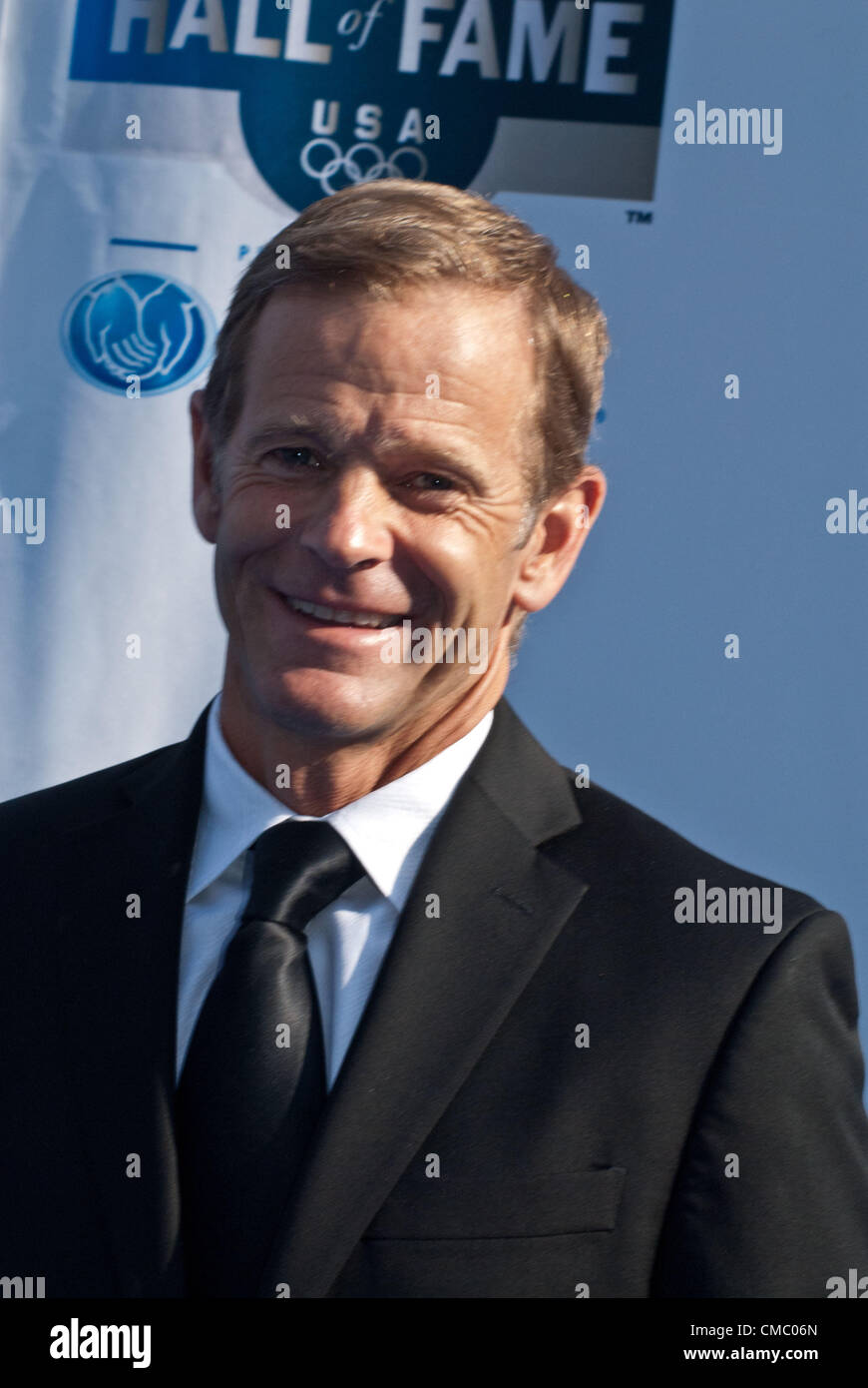 Olympic Gold medal winner gymnast Peter Widmar Stock Photo - Alamy