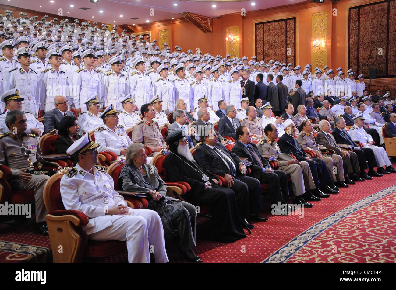 Egyptian police graduation ceremony hi-res stock photography and images ...