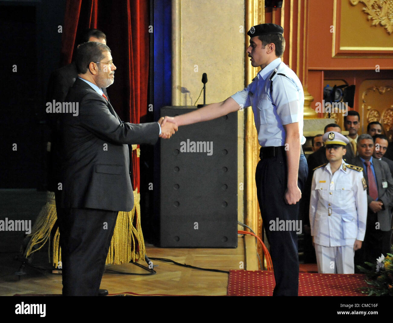 Egyptian police graduation ceremony hi-res stock photography and images ...