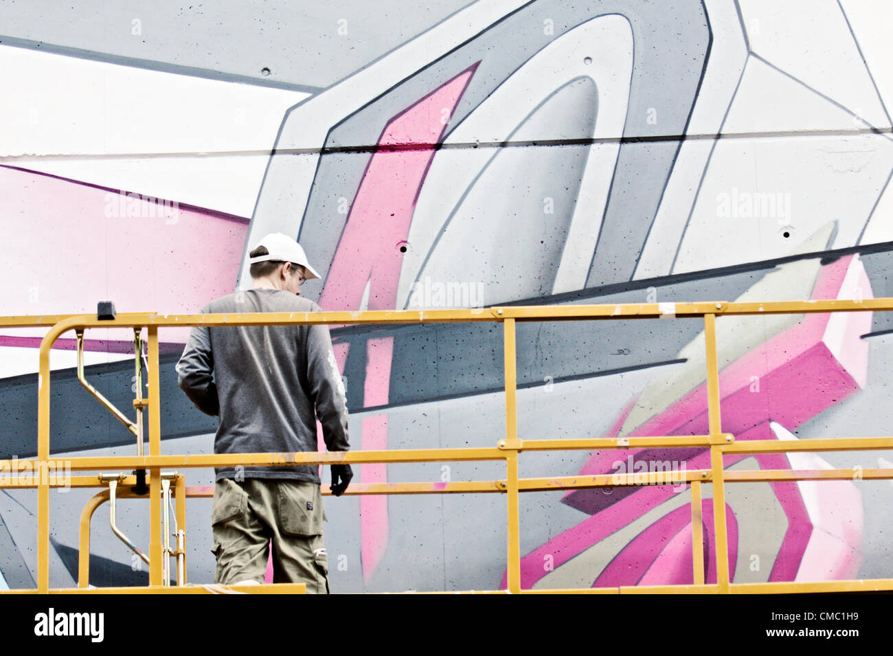 BOLOGNA, ITALY - JUL 14: DAIM [German street artist - famous all over ...