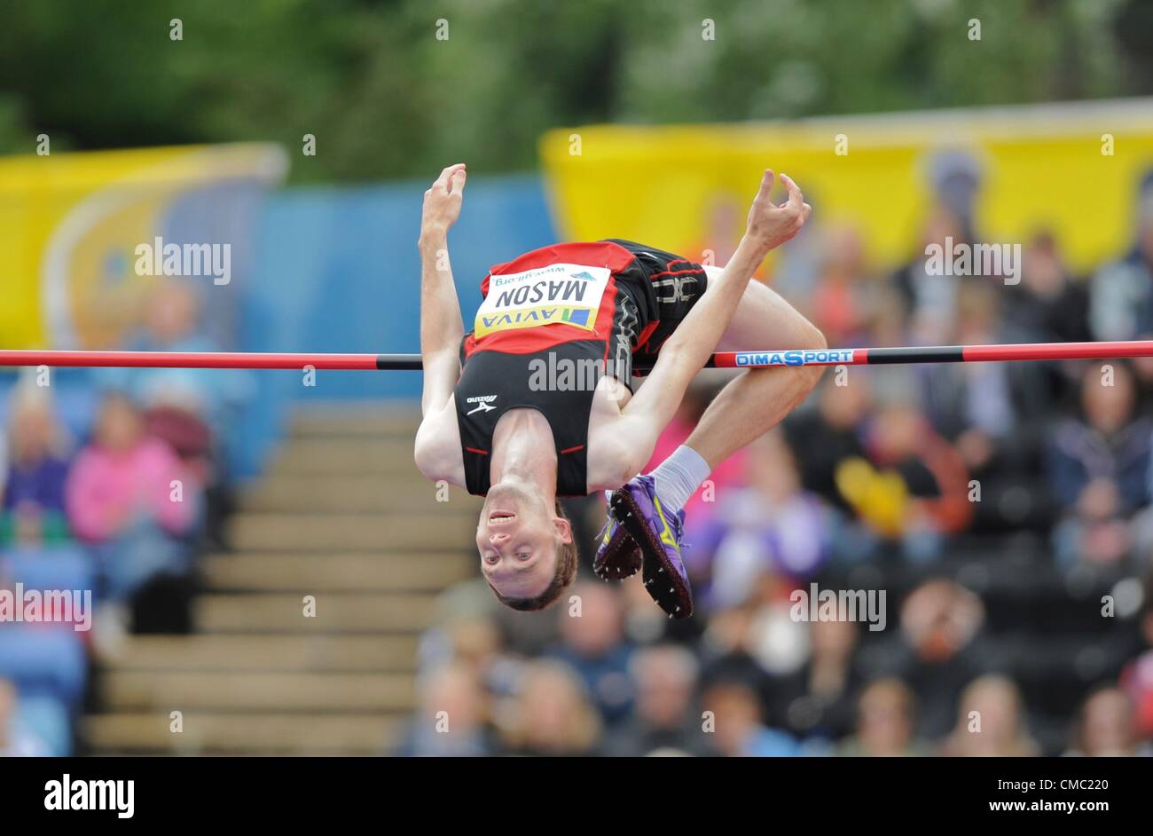 Mens high jump hi-res stock photography and images - Alamy