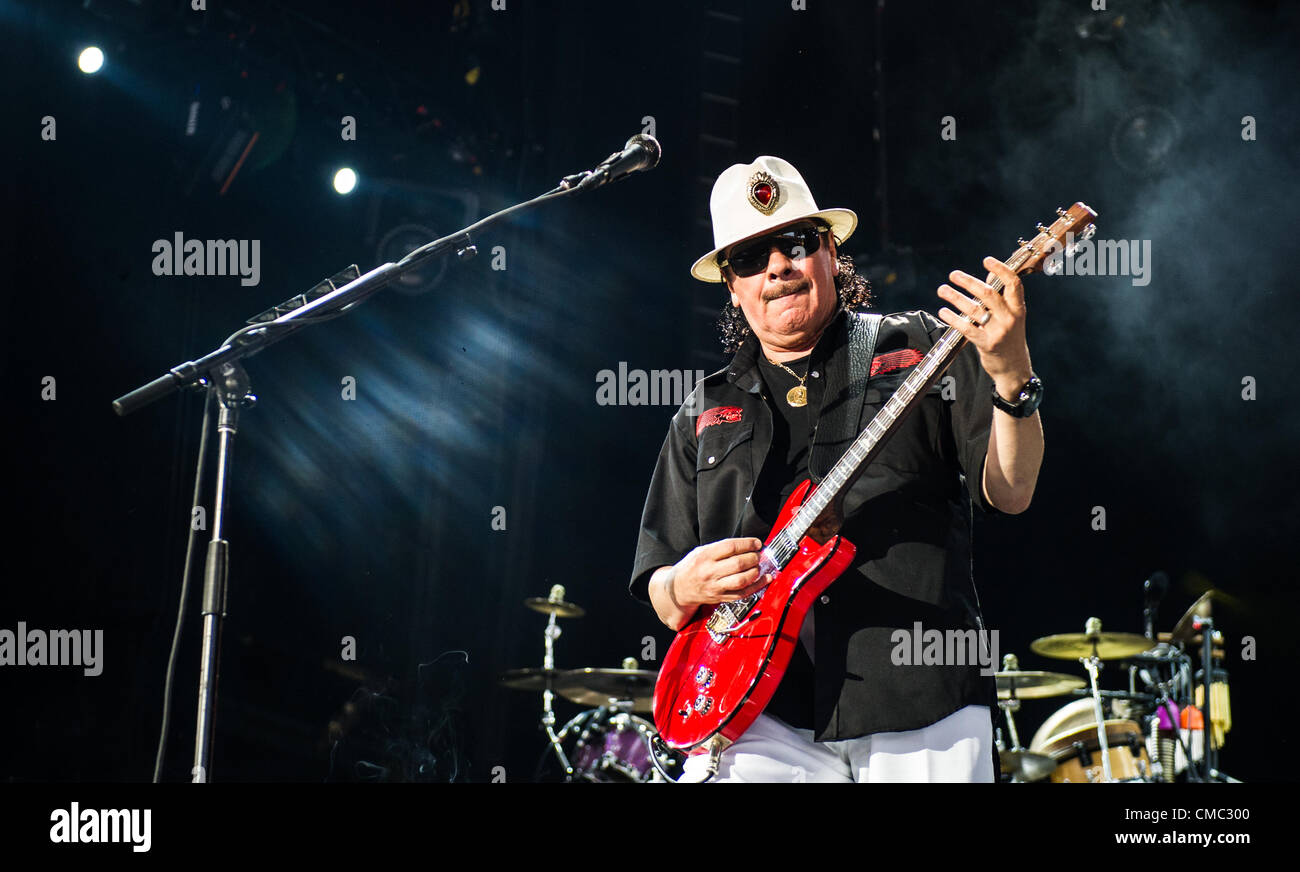 Santana Performs in TORONTO, Canada Stock Photo - Alamy