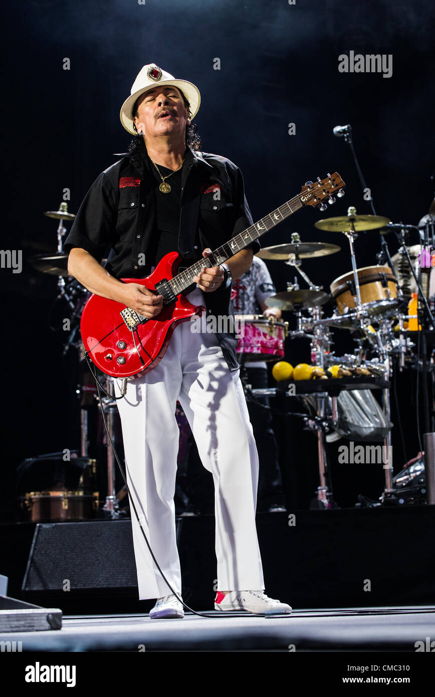 Santana Performs in TORONTO, Canada Stock Photo - Alamy