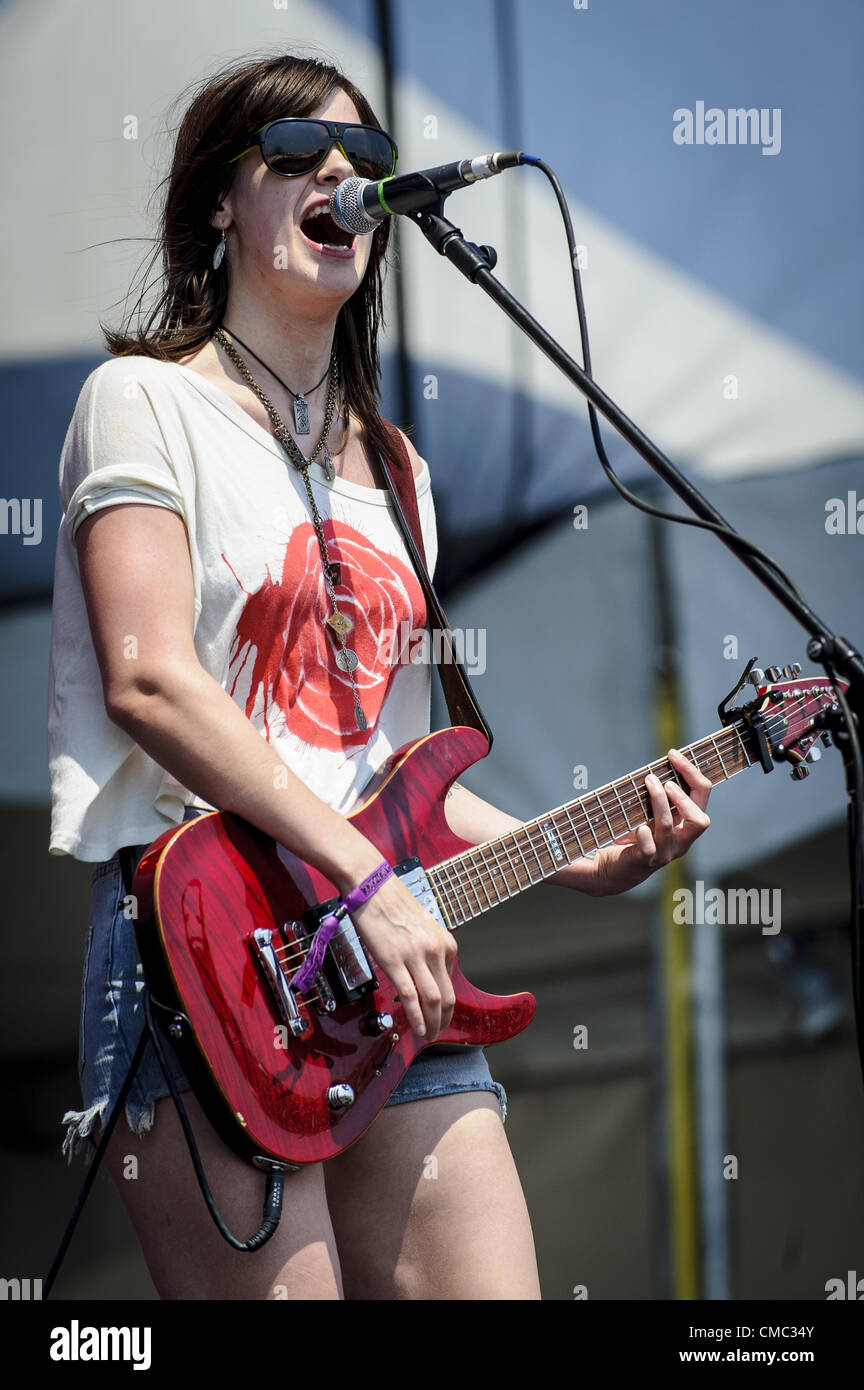July 14, 2012 - Toronto, Ontario, Canada - MAYA MILLER of ''The Pack A ...