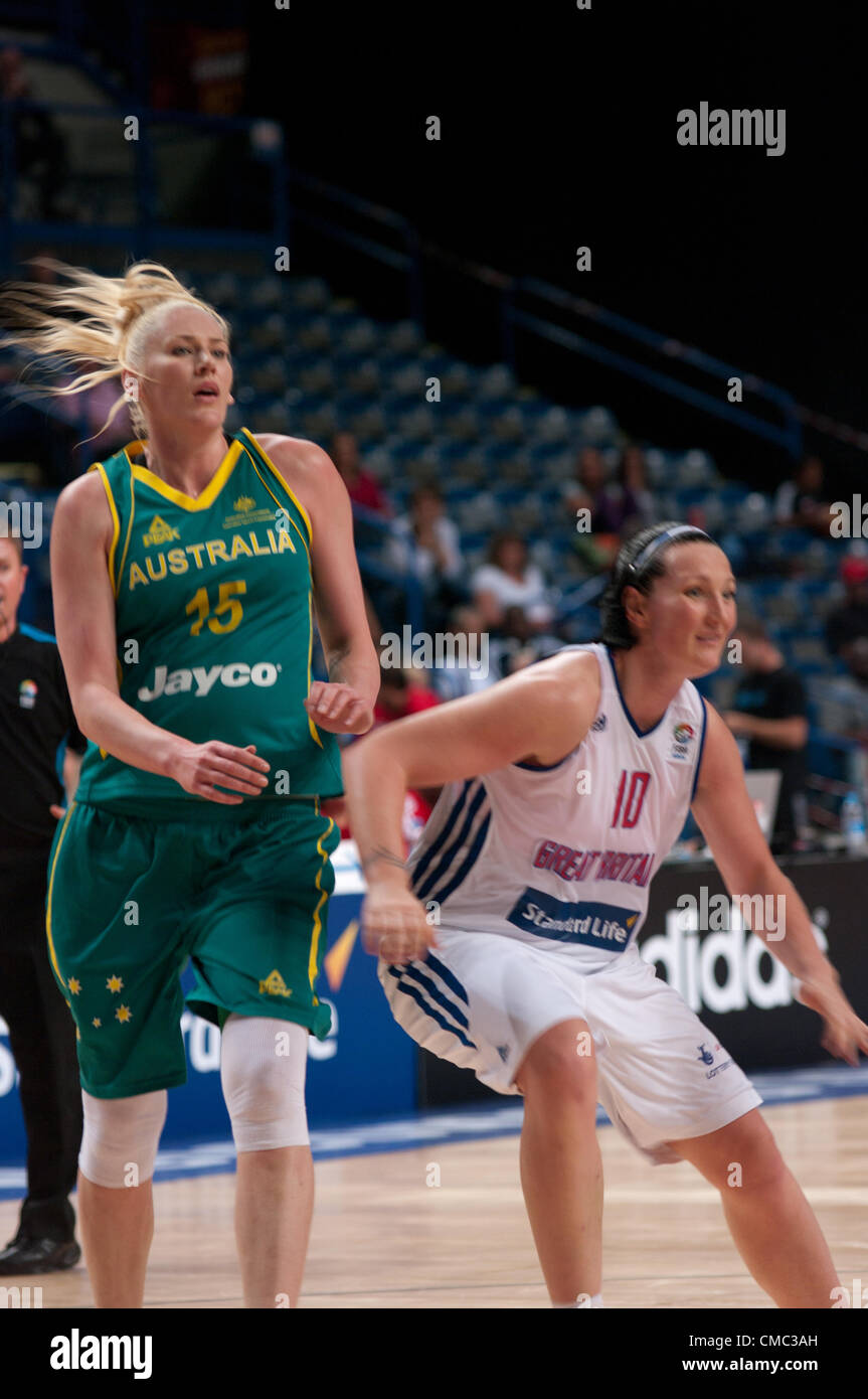 Sheffield, UK, 14 July 2012 Julie Page of Great Britain and Lauren ...