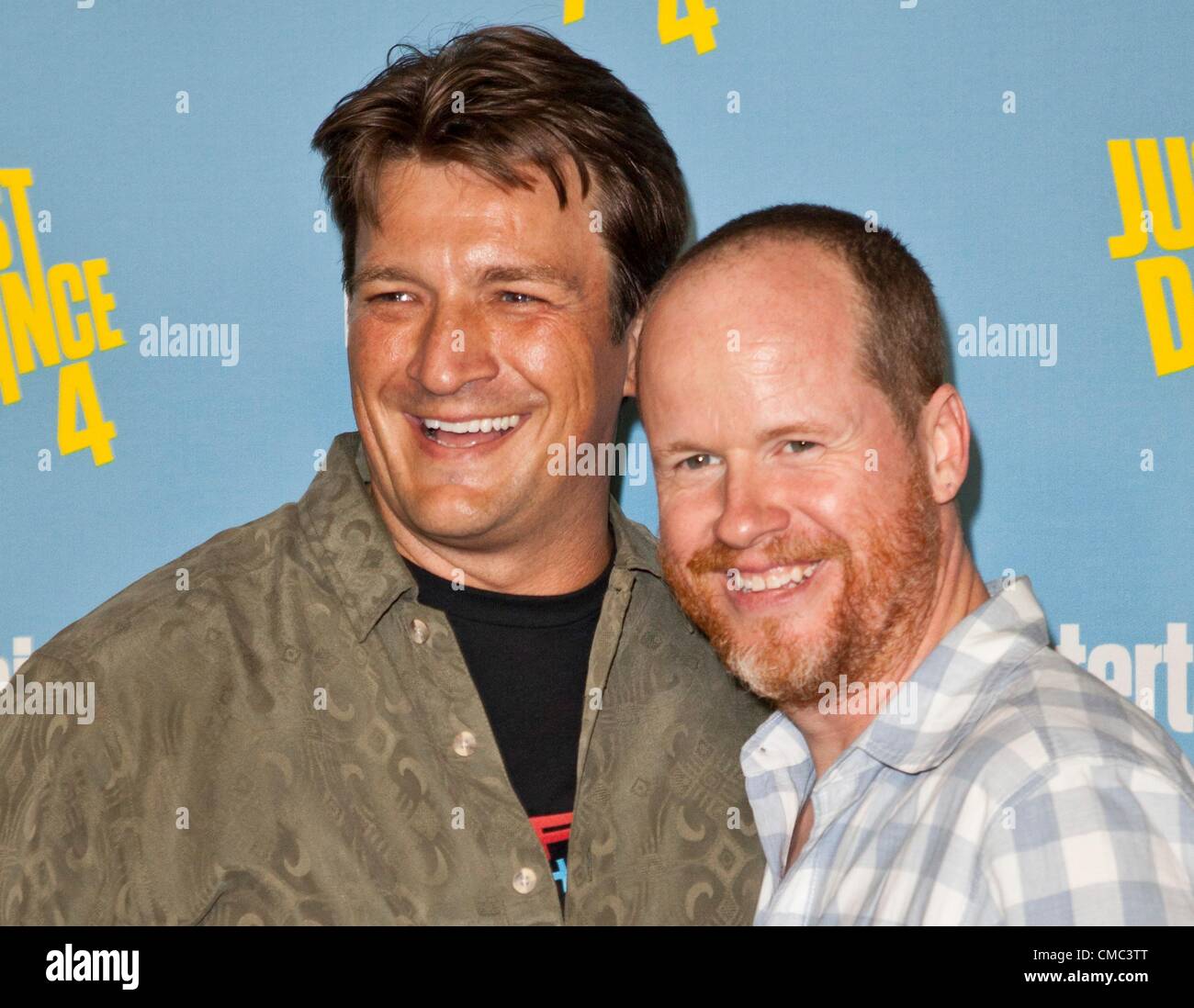 Nathan Fillion, Joss Whedon at arrivals for Comic-Con International ...