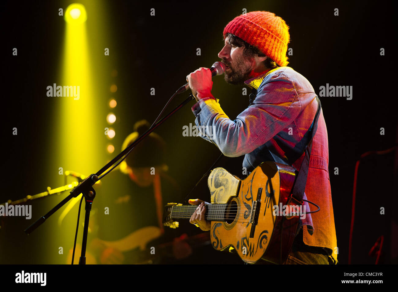 Gruff rhys welsh language singer hi-res stock photography and images ...