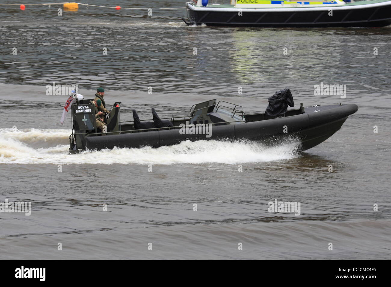Saturday 14th July 2012 Operation Olympics, HMS Ocean Royal Marines in ...