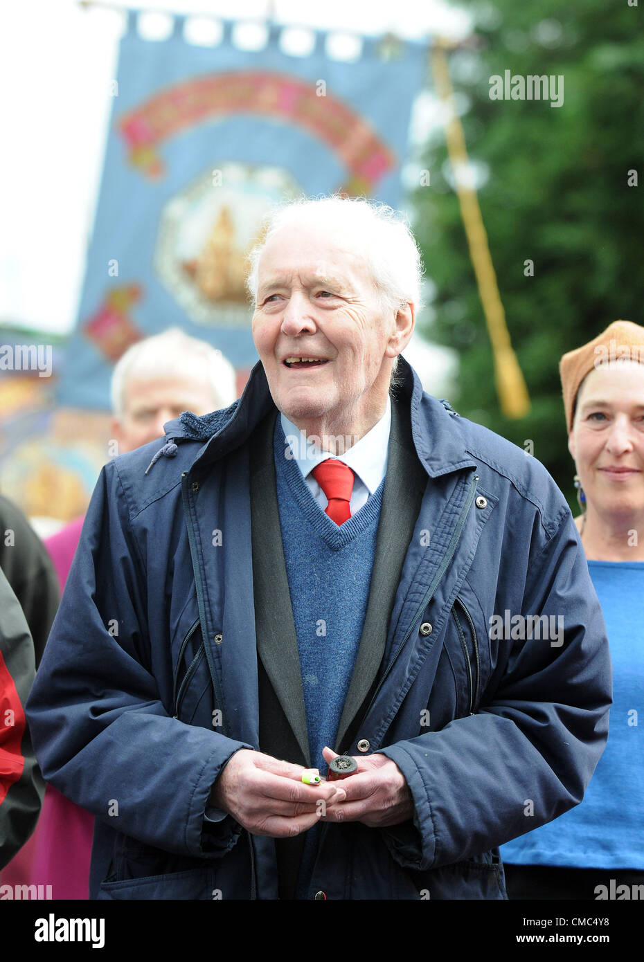 Tolpuddle Martyrs Rally, Dorset, Britain. Tony Benn, 15/07/2012 PICTURE ...