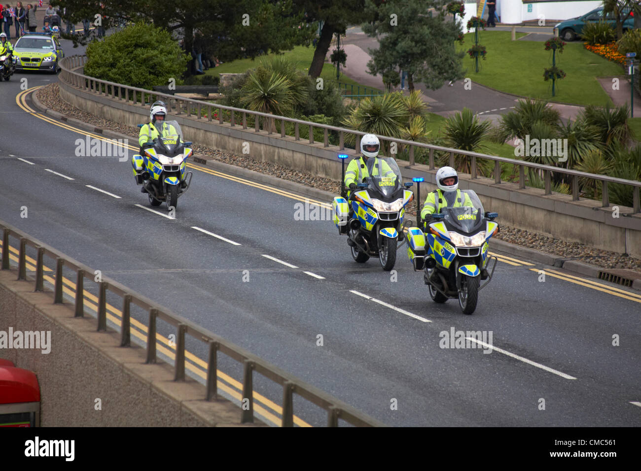 Olympic relay vehicles hi-res stock photography and images - Alamy