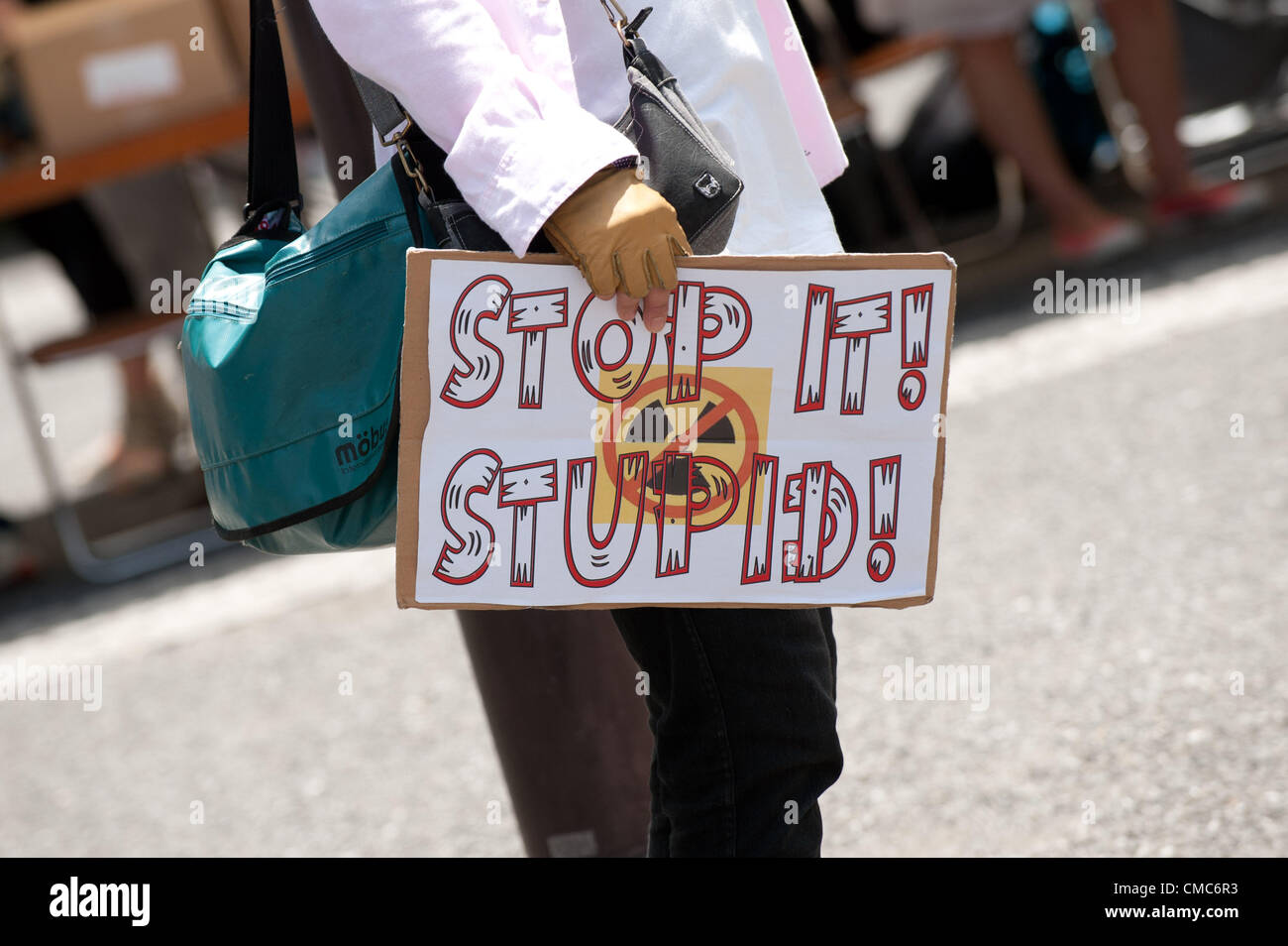 July 16th, 2012 : Tokyo, Japan - One hundred thousand people rallied ...