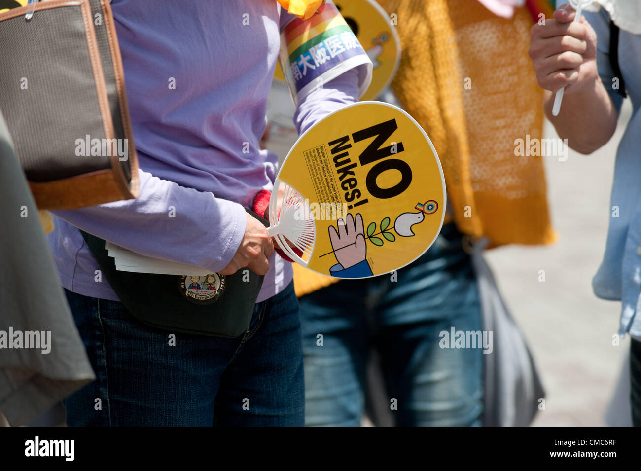 July 16th, 2012 : Tokyo, Japan - One hundred thousand people rallied ...