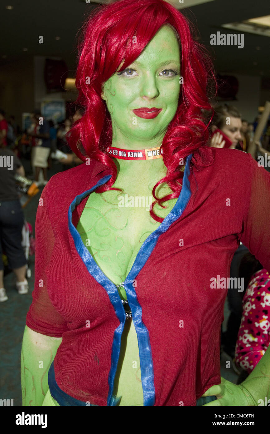 July 13, 2012 - San Diego, CA, US - Hallie Yeager of Fremont California ...