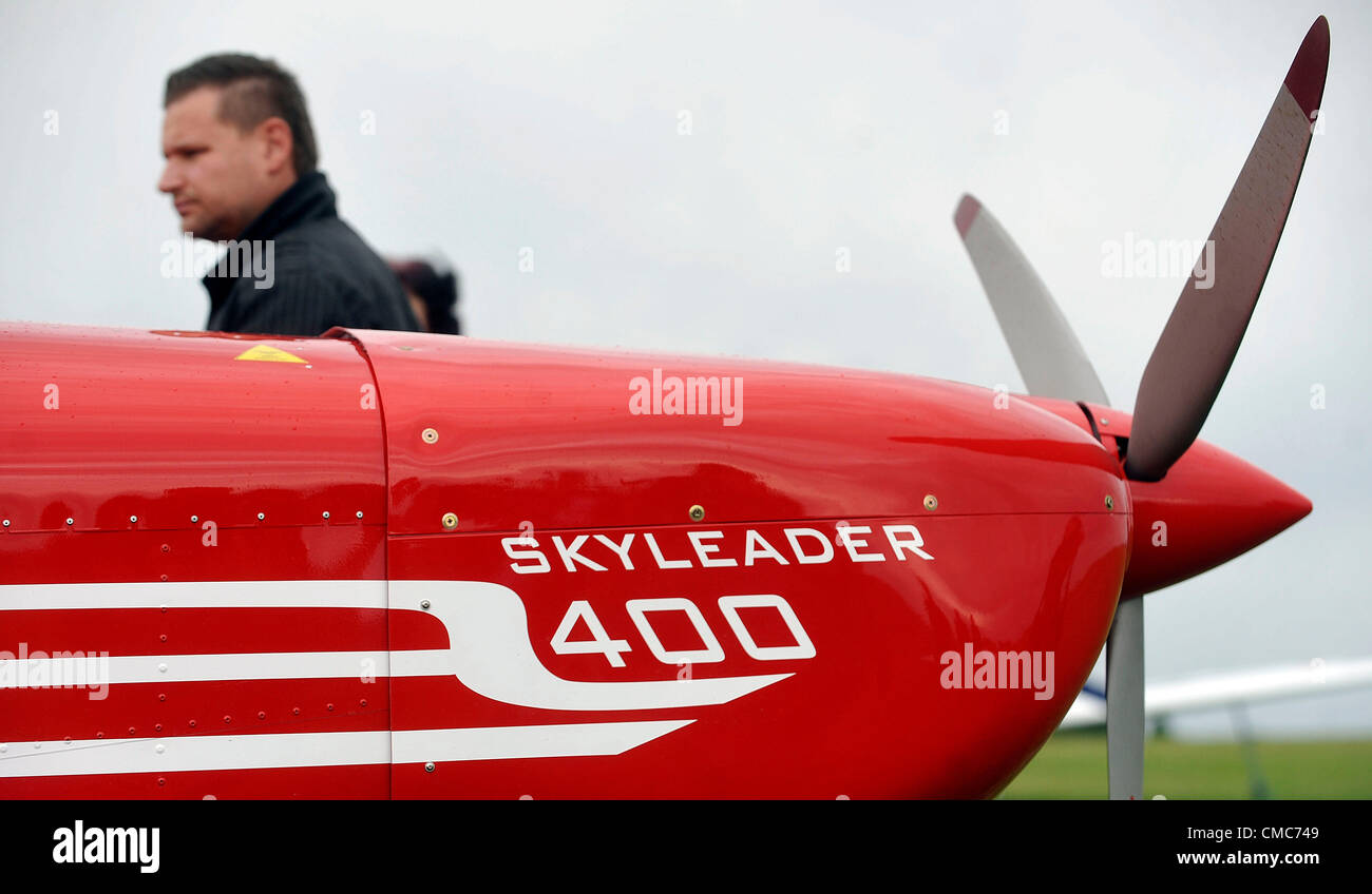 Aircraft maker Jihlavan airplanes presented the new type of two-seat ...