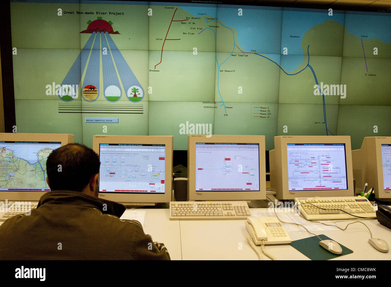Sahara desert irrigation system hi-res stock photography and images - Alamy