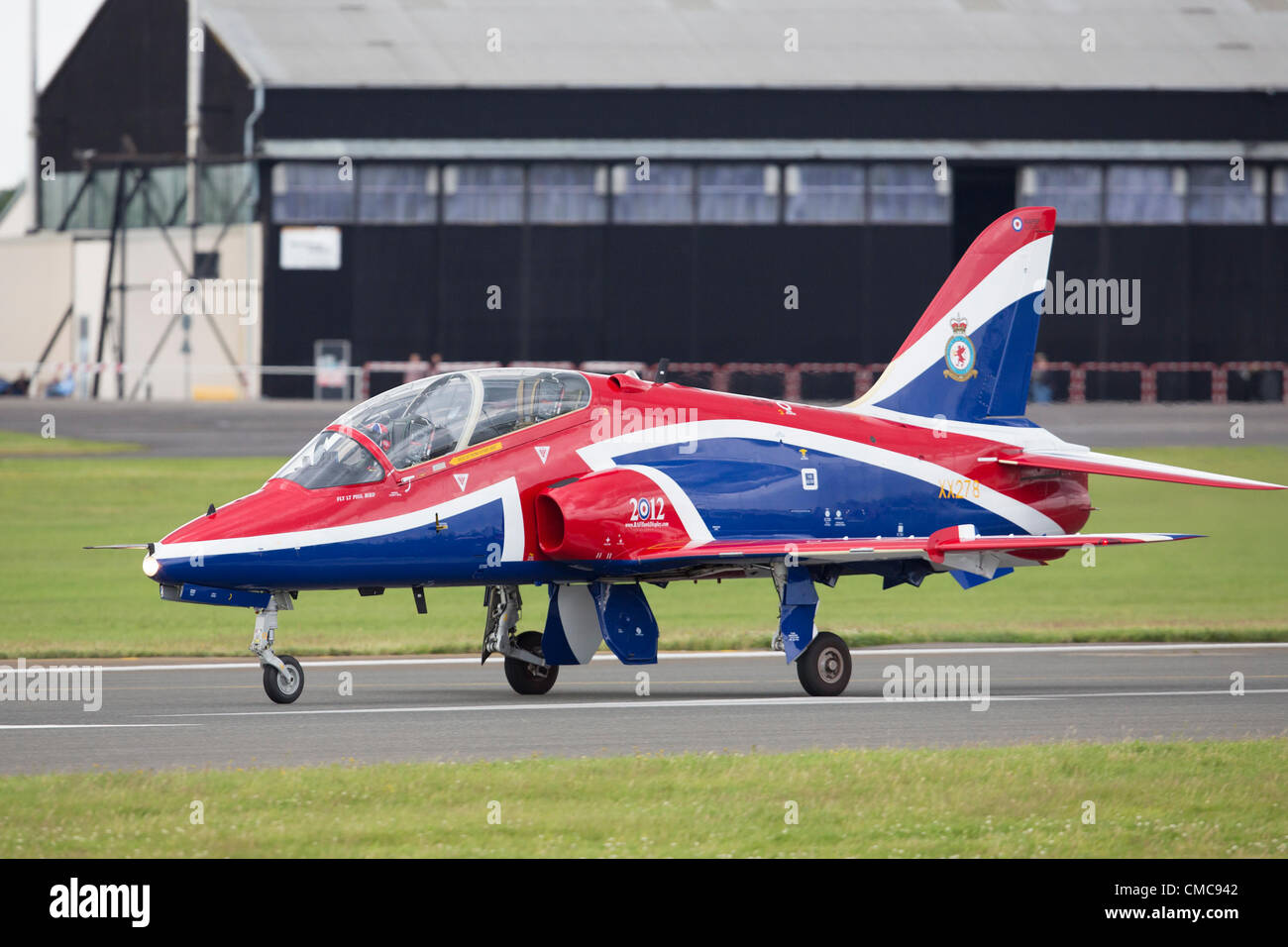 15.07.2012. Farnborough Airport, Hampshire, England. The Farnborough ...