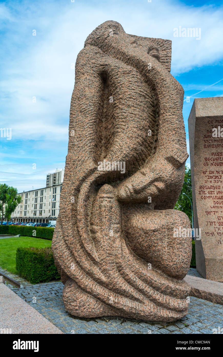 Drancy; France, Shoah Memorial in Suburbs, Camp Drancy, Holding Place ...