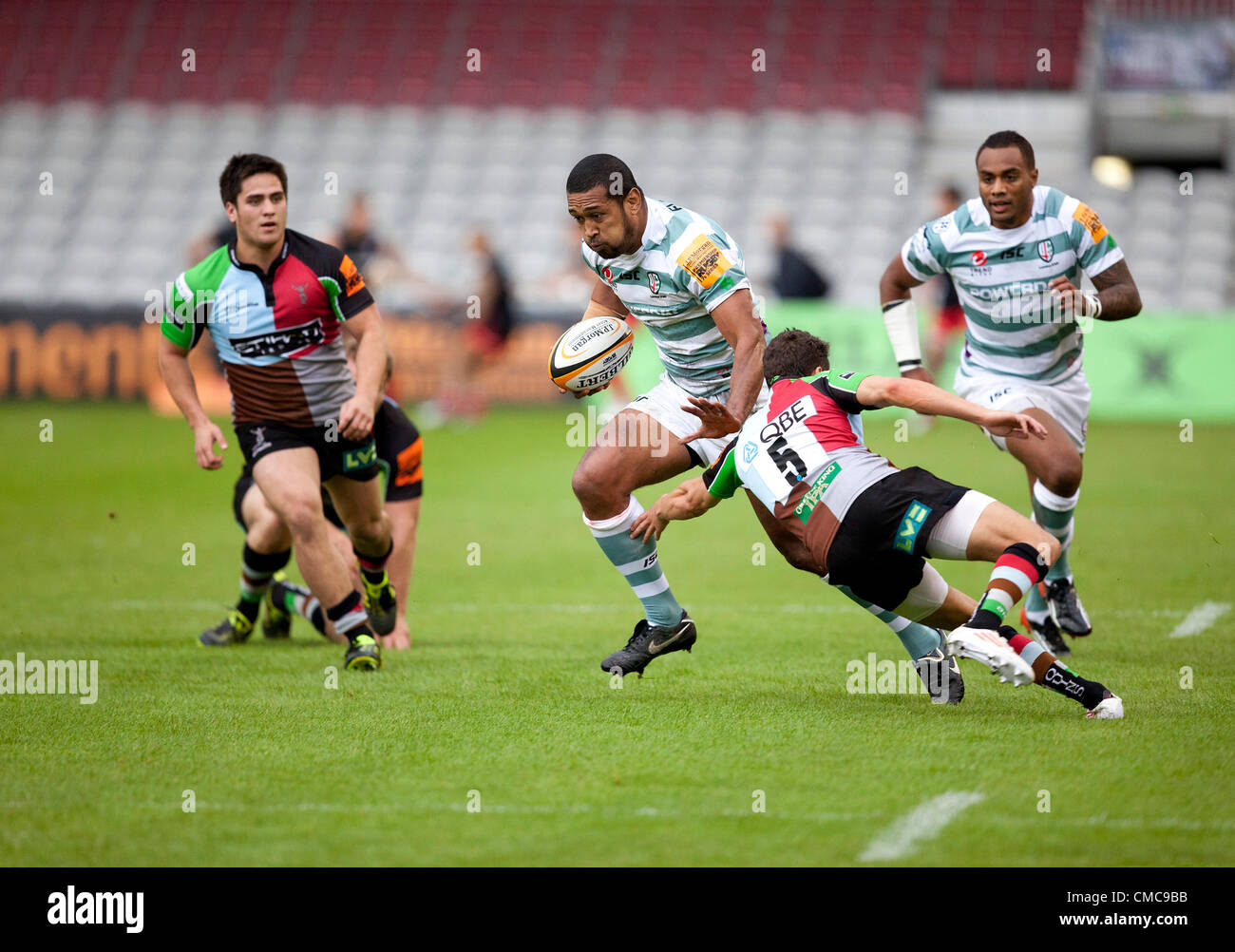 13.07.2012. The Stoop, Twickenham, England. The JP Morgan Asset ...