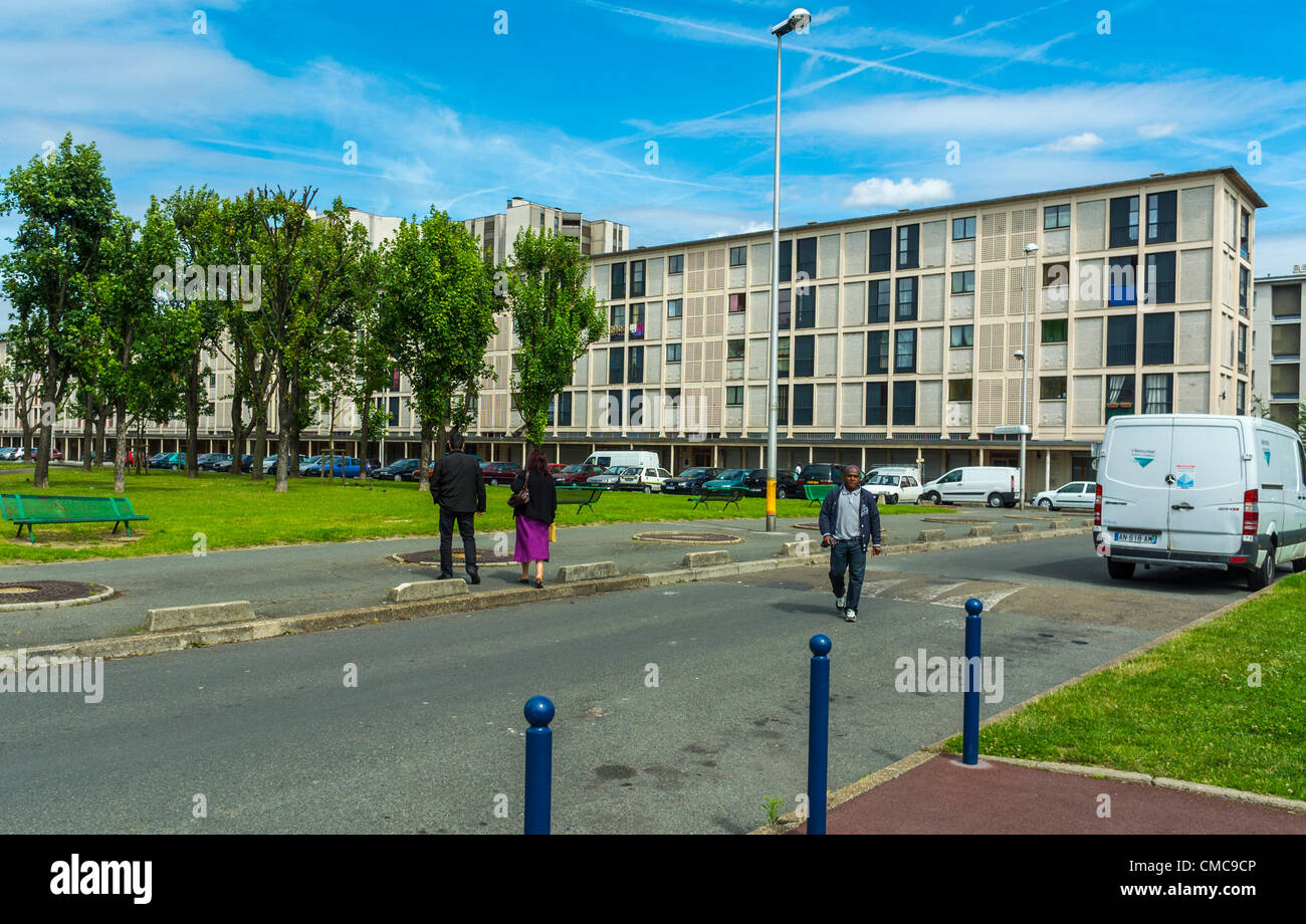Drancy, France, Public Housing Project in Suburbs, Camp Drancy, Holding ...