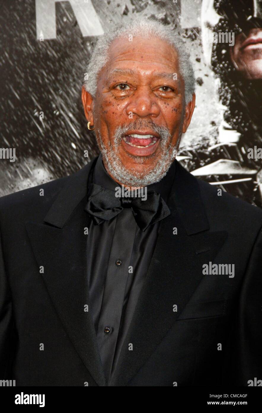 Morgan Freeman at arrivals for THE DARK KNIGHT RISES Premiere, AMC ...
