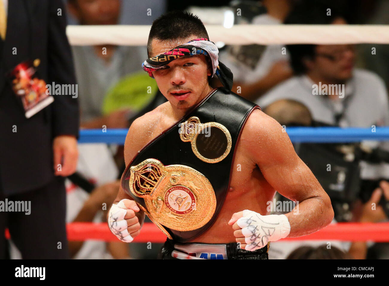 Takashi Uchiyama (JPN), July 16, 2012 - Boxing : Takashi Uchiyama of ...