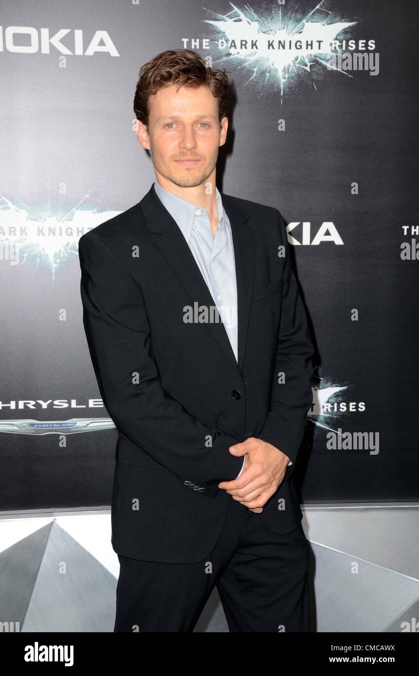 Will Estes at arrivals for THE DARK KNIGHT RISES Premiere, AMC Loews ...