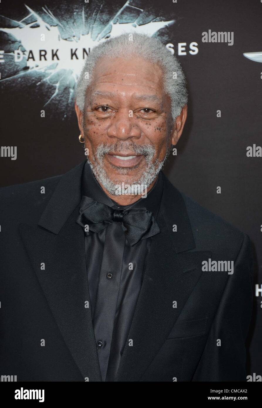 Morgan Freeman at arrivals for THE DARK KNIGHT RISES Premiere, AMC ...