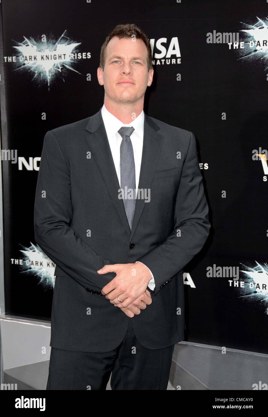 Jonathan Nolan at arrivals for THE DARK KNIGHT RISES Premiere, AMC ...