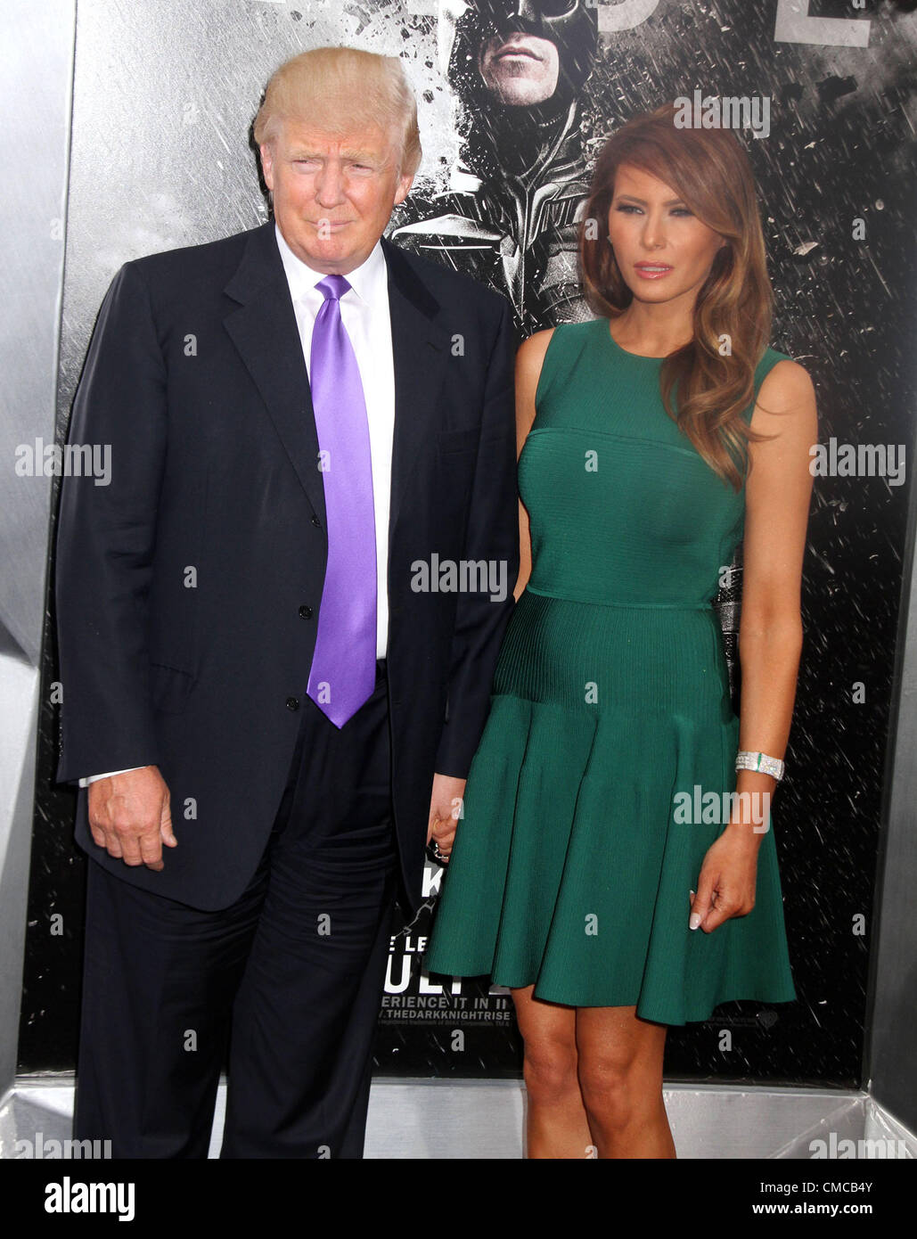 July 16, 2012 - New York, New York, U.S. - DONALD TRUMP and MELANIA ...
