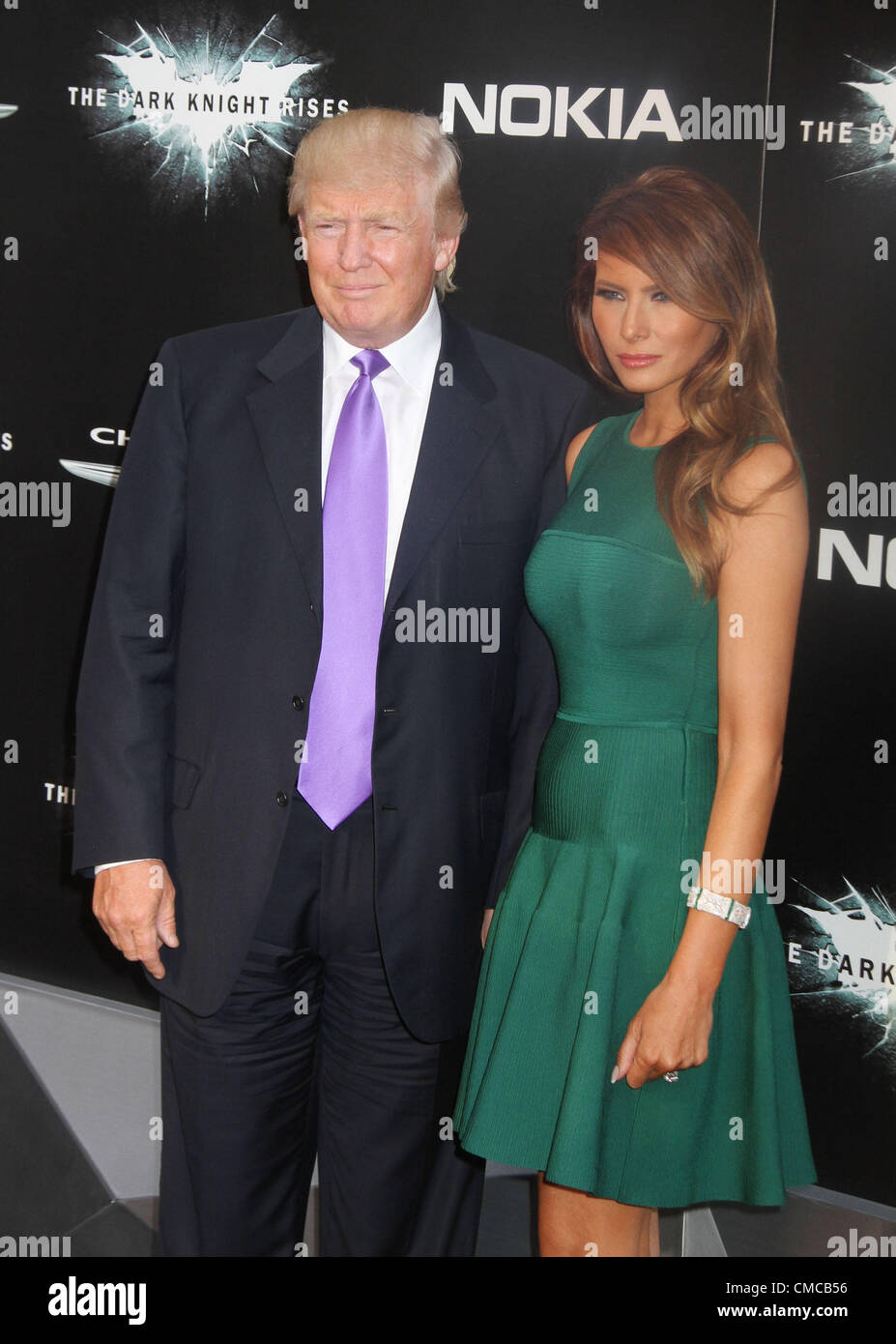 July 16, 2012 - New York, New York, U.S. - DONALD TRUMP and MELANIA ...