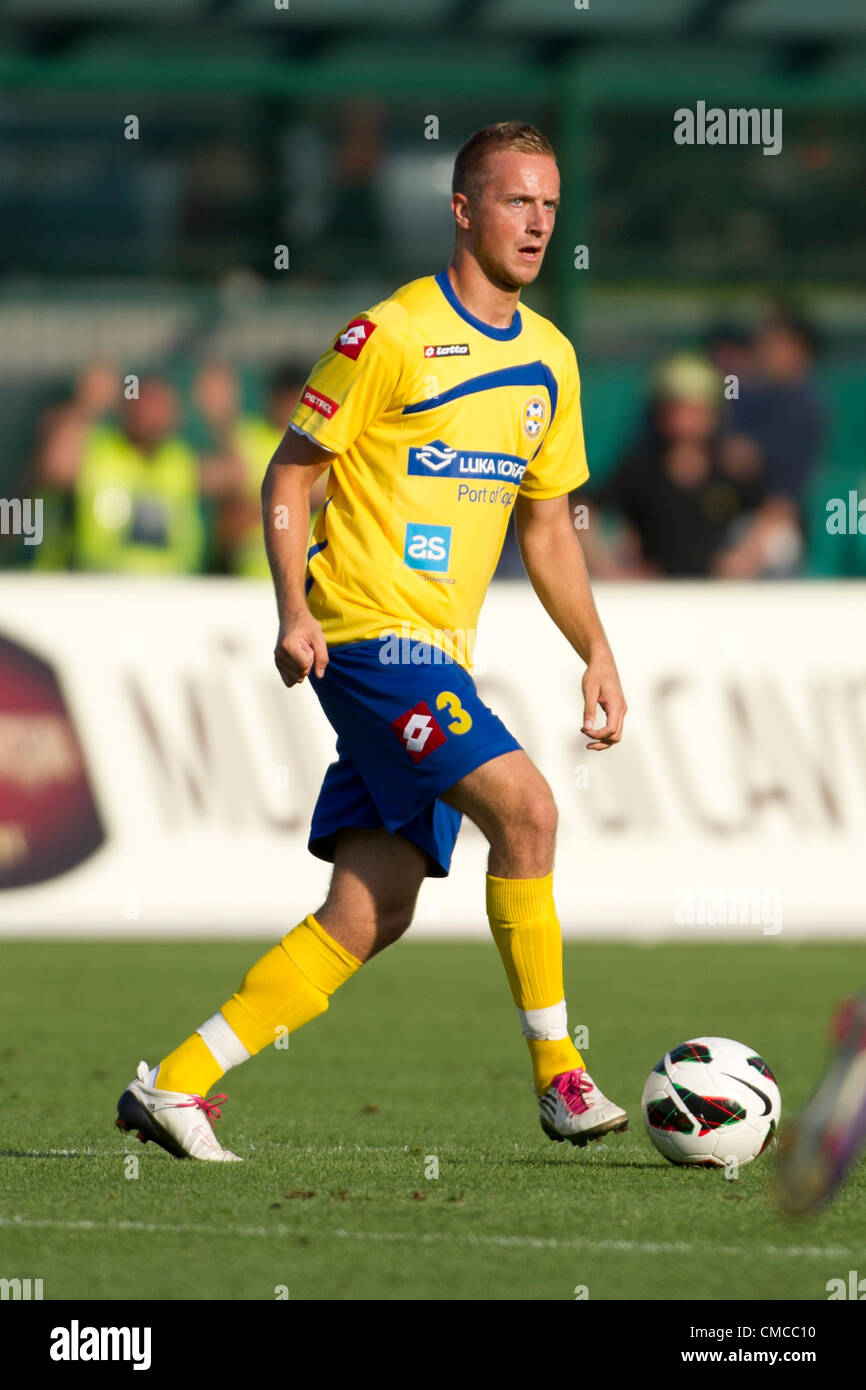 Urban Zibert (Koper), JULY 15, 2012 - Football / Soccer : Pre-season ...