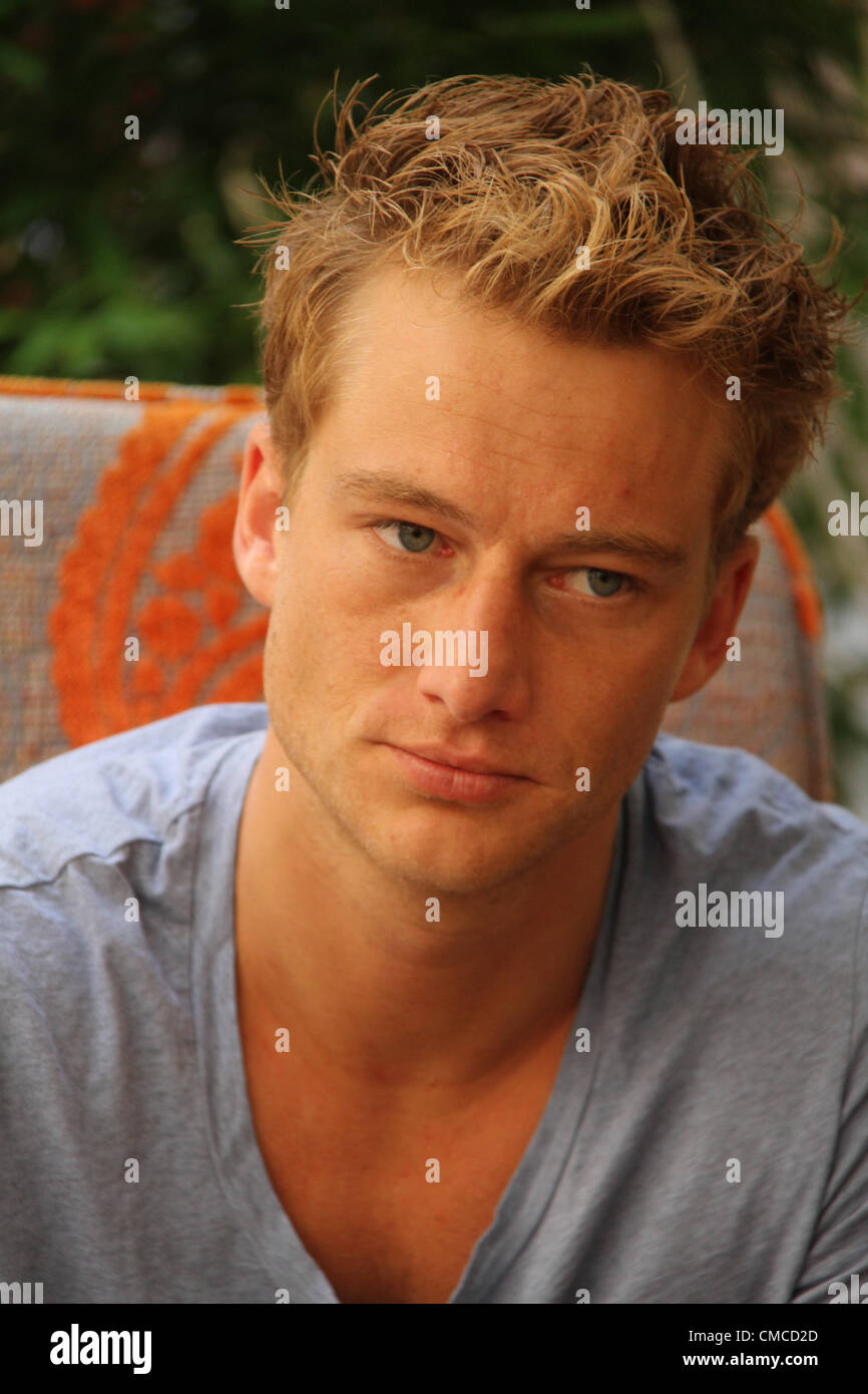 Alexander fehling attends odessa international hi-res stock photography ...