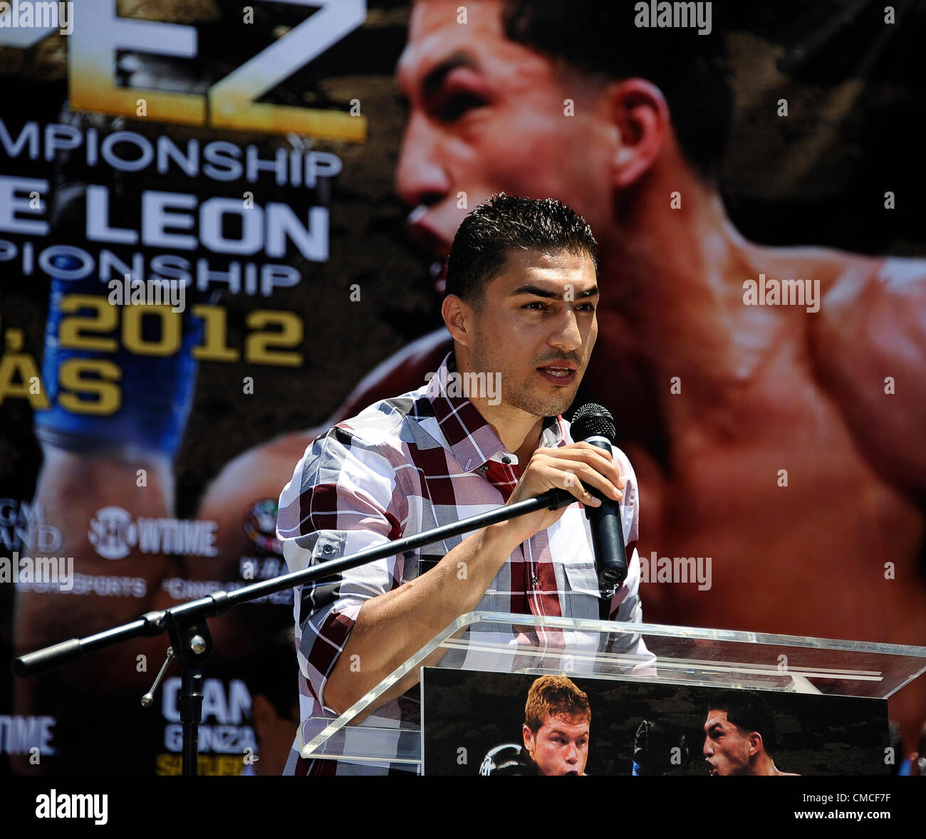 July 17,2012. Los Angeles CA. USA, Josesito Lopez, Breakout Super ...