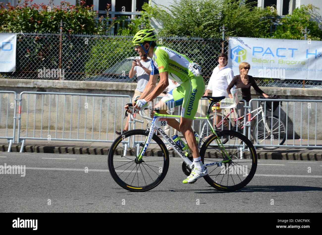 Racing cyclist Vanotti Alessandro at the 99th cycle race "Tour de ...