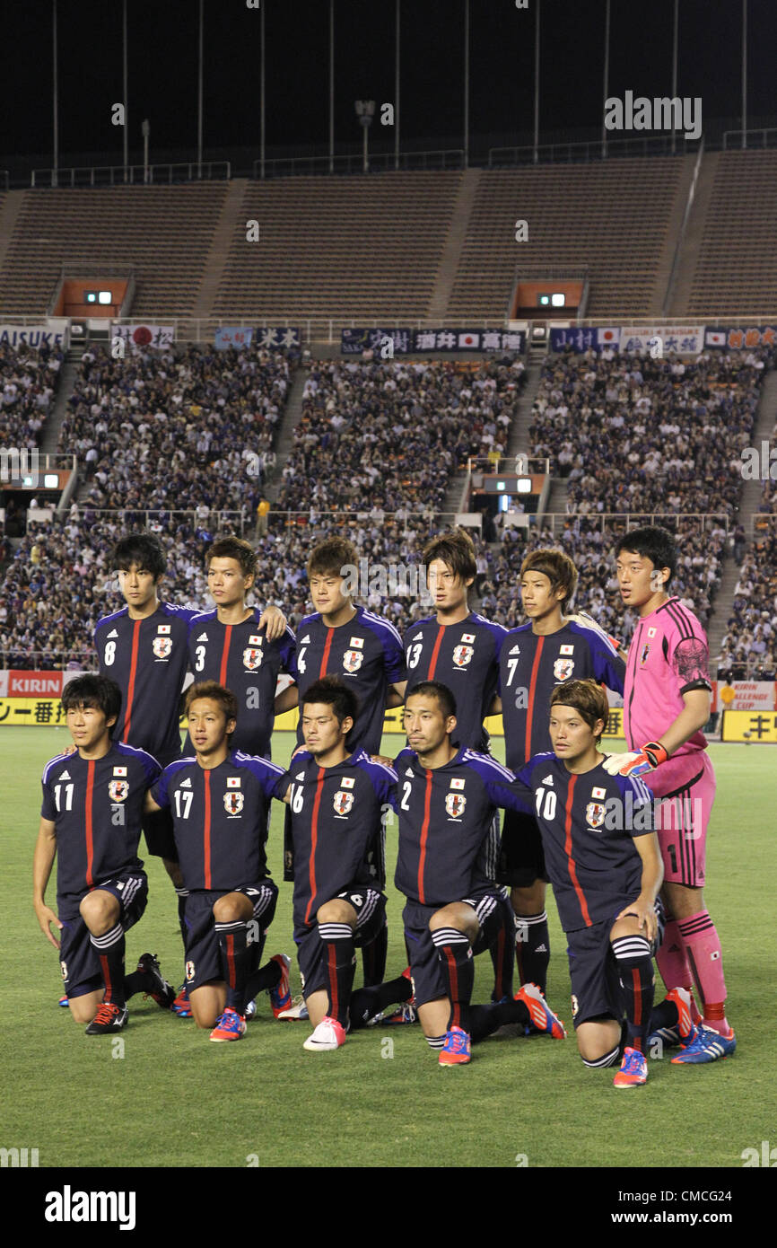 U-23Japan team group line-up (JPN), JULY 11, 2012 - Football / Soccer ...