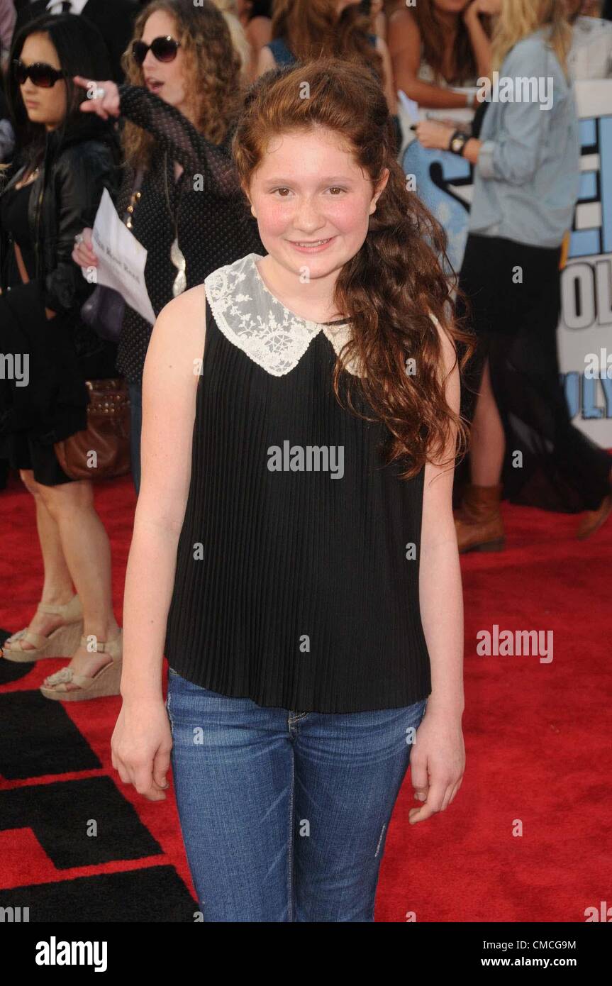 July 17, 2012 - Los Angeles, California, U.S. - Emma Kenney attending ...