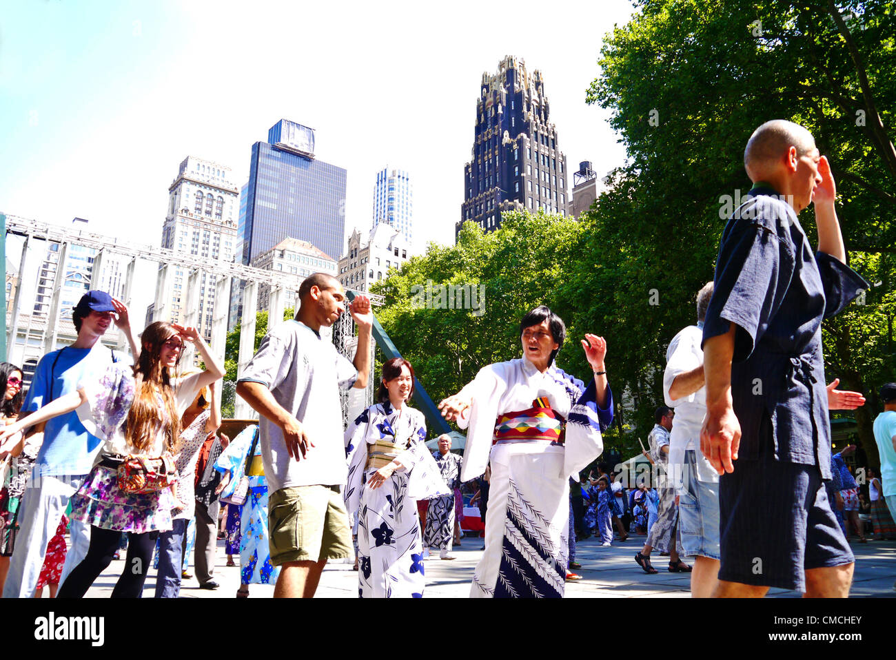 NEW YORK - JULY 8: 2012 New York Buddhist Church 63rd Annual Obon ...