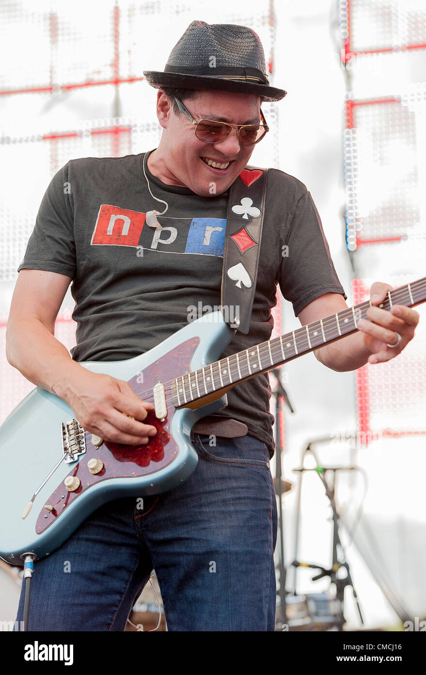 Jul. 12, 2012 - Raleigh, North Carolina; USA - Singer / Guitarist TODD ...
