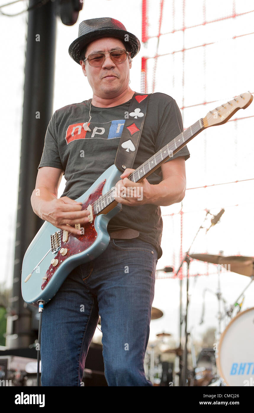 Jul. 12, 2012 - Raleigh, North Carolina; USA - Singer / Guitarist TODD ...