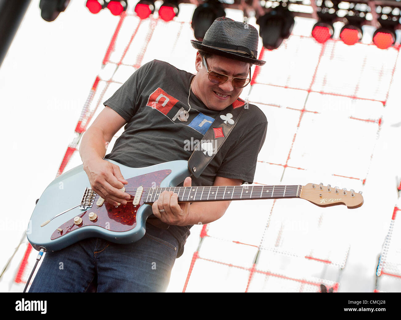 Jul. 12, 2012 - Raleigh, North Carolina; USA - Singer / Guitarist TODD ...