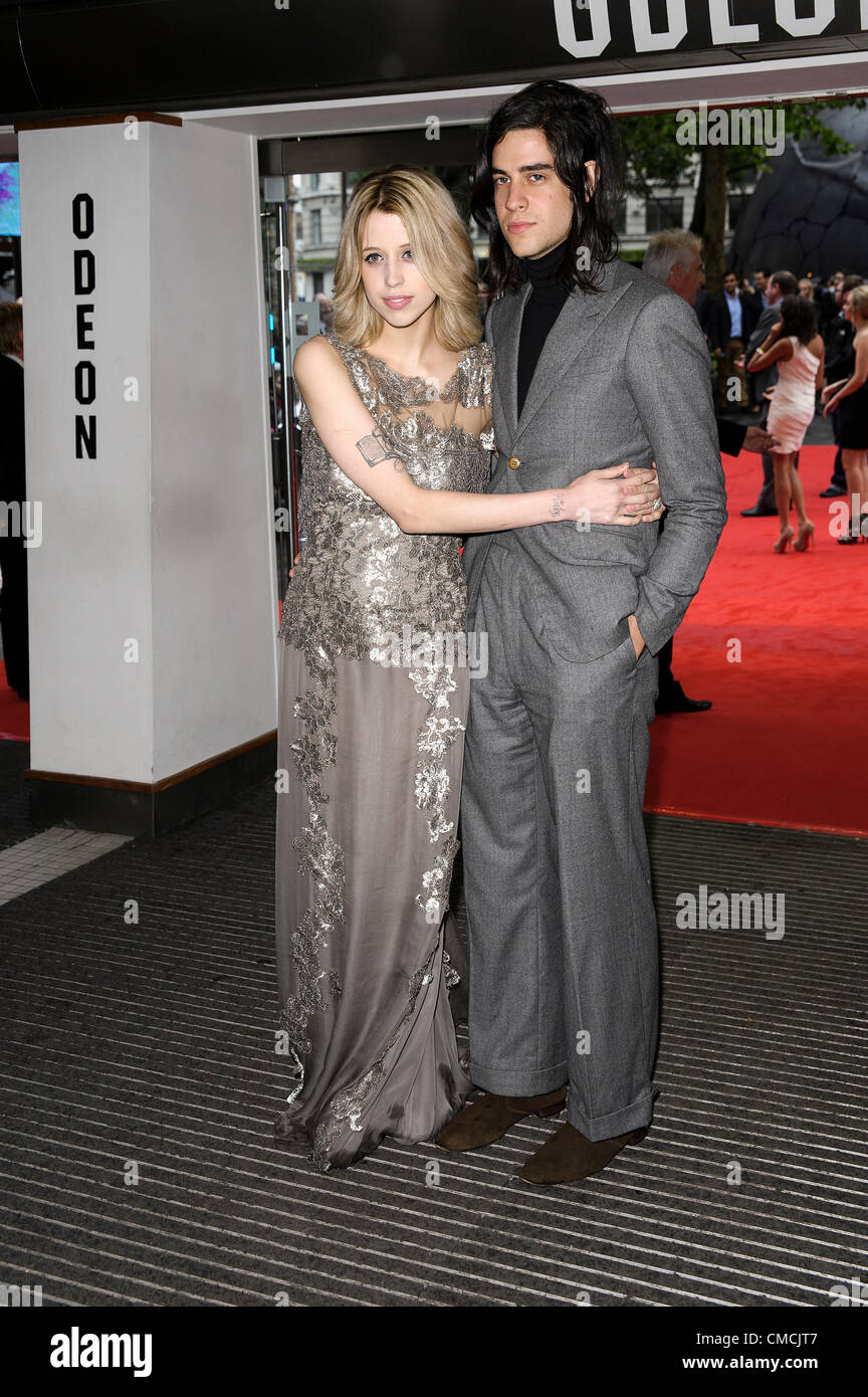 Peaches Geldof and Thomas Cohen attends the European Premiere of The ...