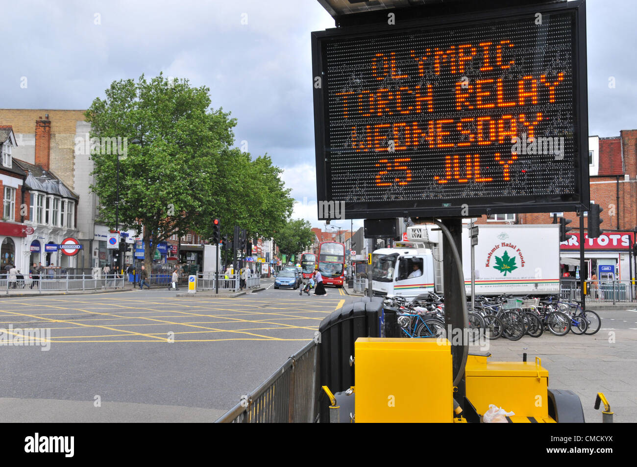 Olympic torch route hi-res stock photography and images - Alamy