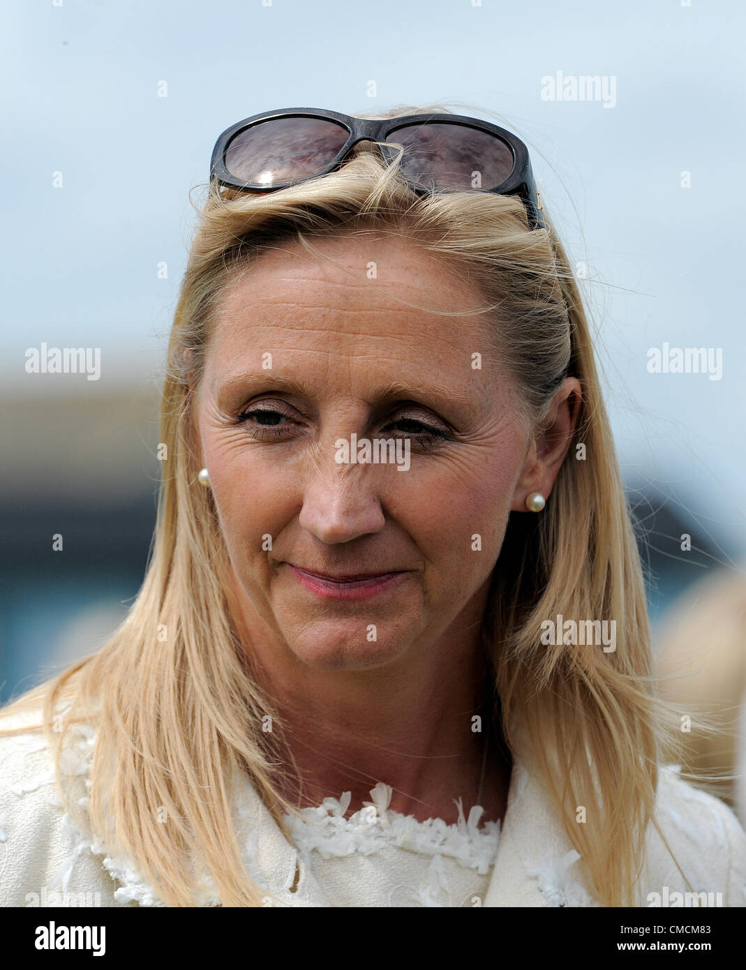 ANN DUFFIELD TRAINER BEVERLEY RACECOURSE BEVERLEY ENGLAND 17 July 2012 ...