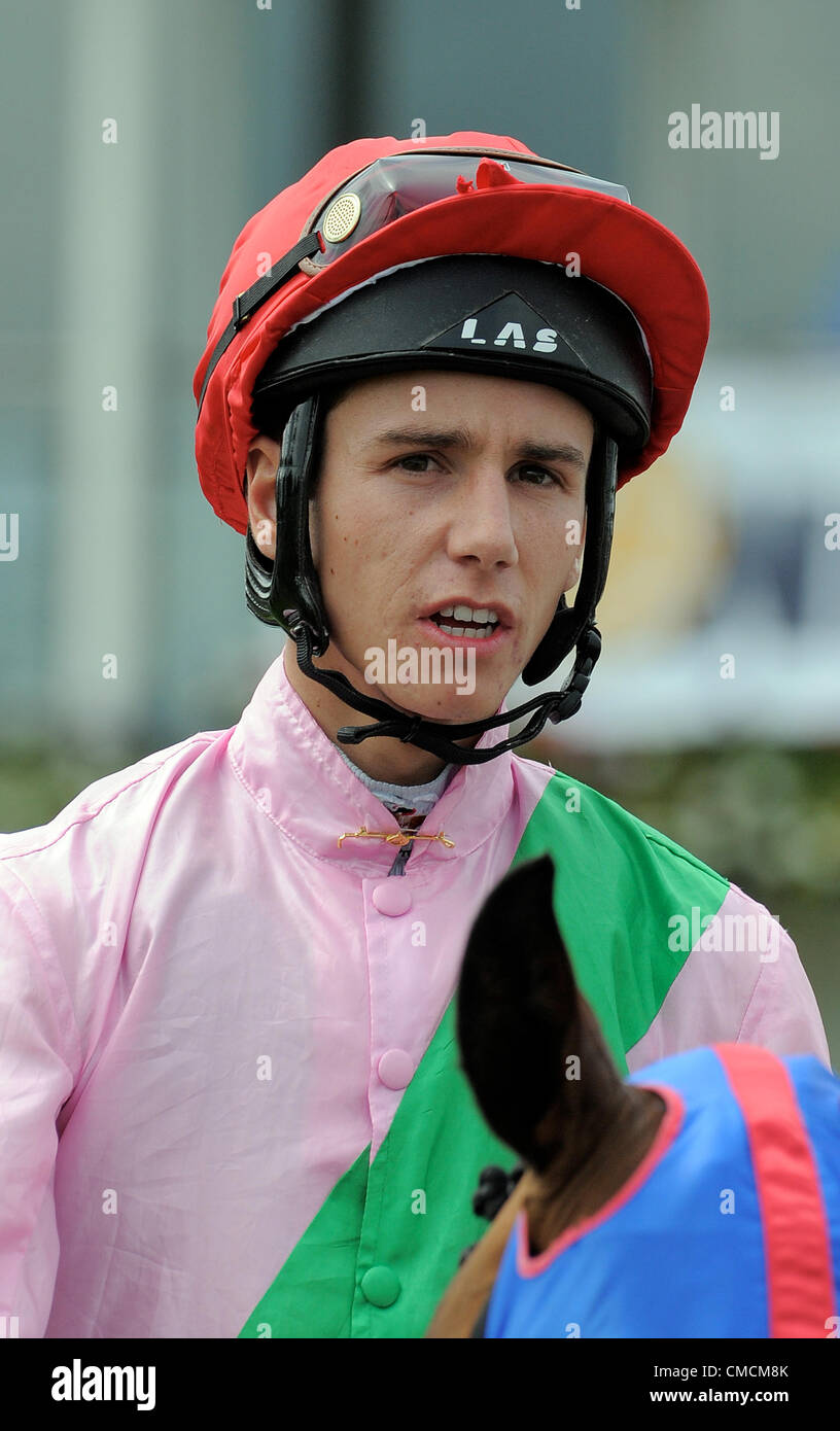 MICHAEL METCALFE JOCKEY BEVERLEY RACECOURSE BEVERLEY ENGLAND 17 July ...