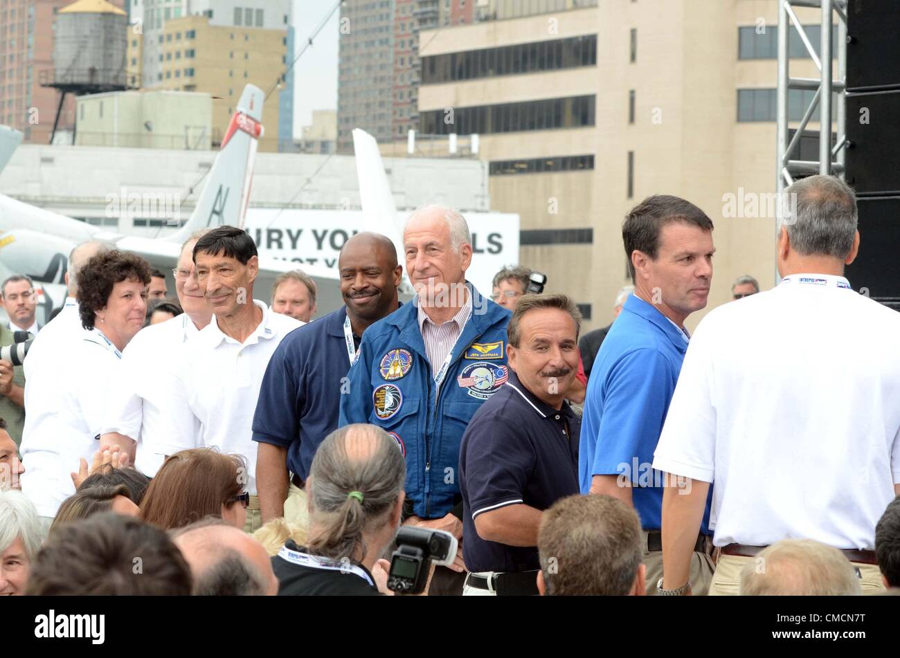 Thursday 19th July 2012. New York, USA. Lee Morin, Ellen Baker, Karol ...