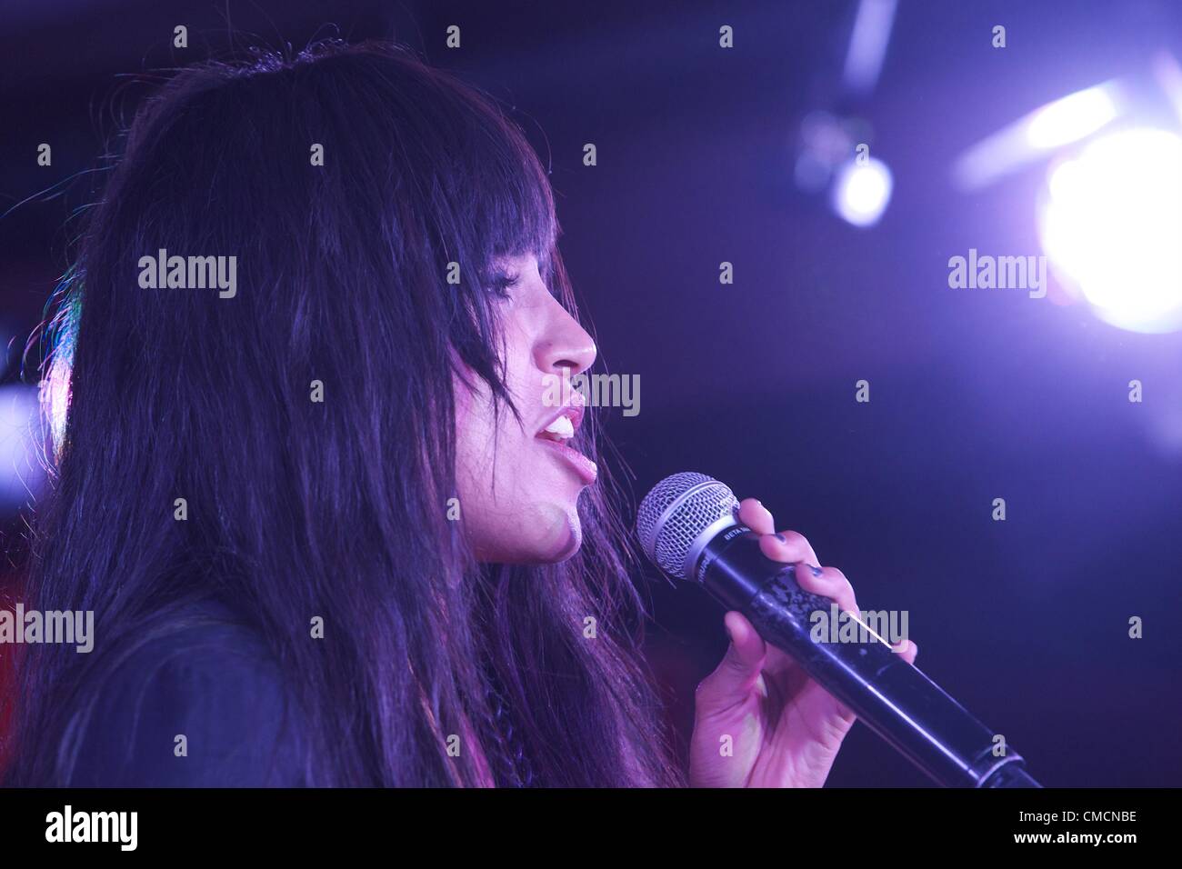 July 19, 2012 - Madrid, Spain - Swedish singer Loreen, winner of ...