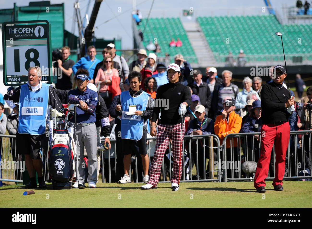 (L-R) Hiroyuki Fujita, Hiroyuki Kato, Ryo Ishikawa, Toru Taniguchi (JPN ...