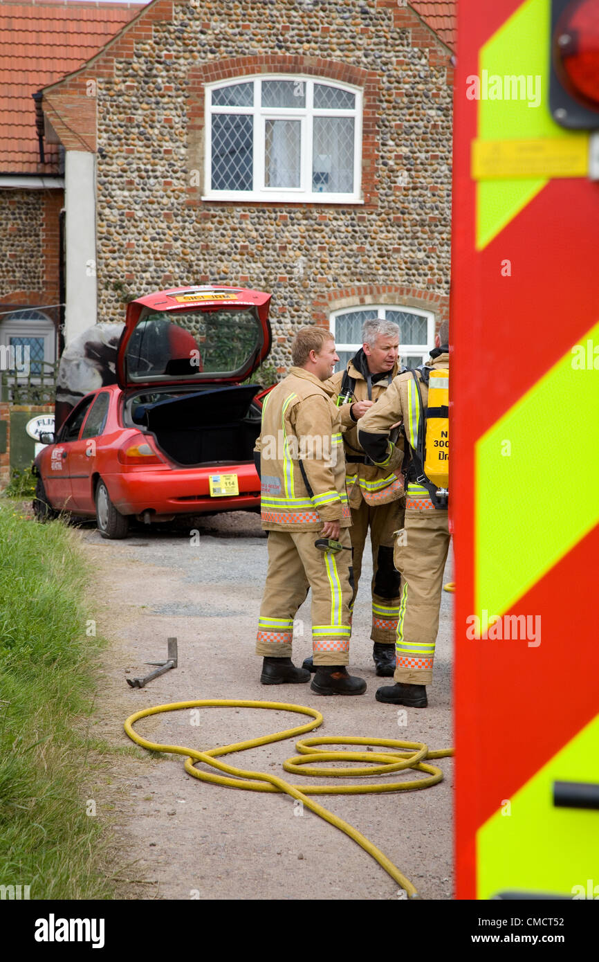 British Fire and Rescue appliance - fire engines - from Norfolk Fire ...