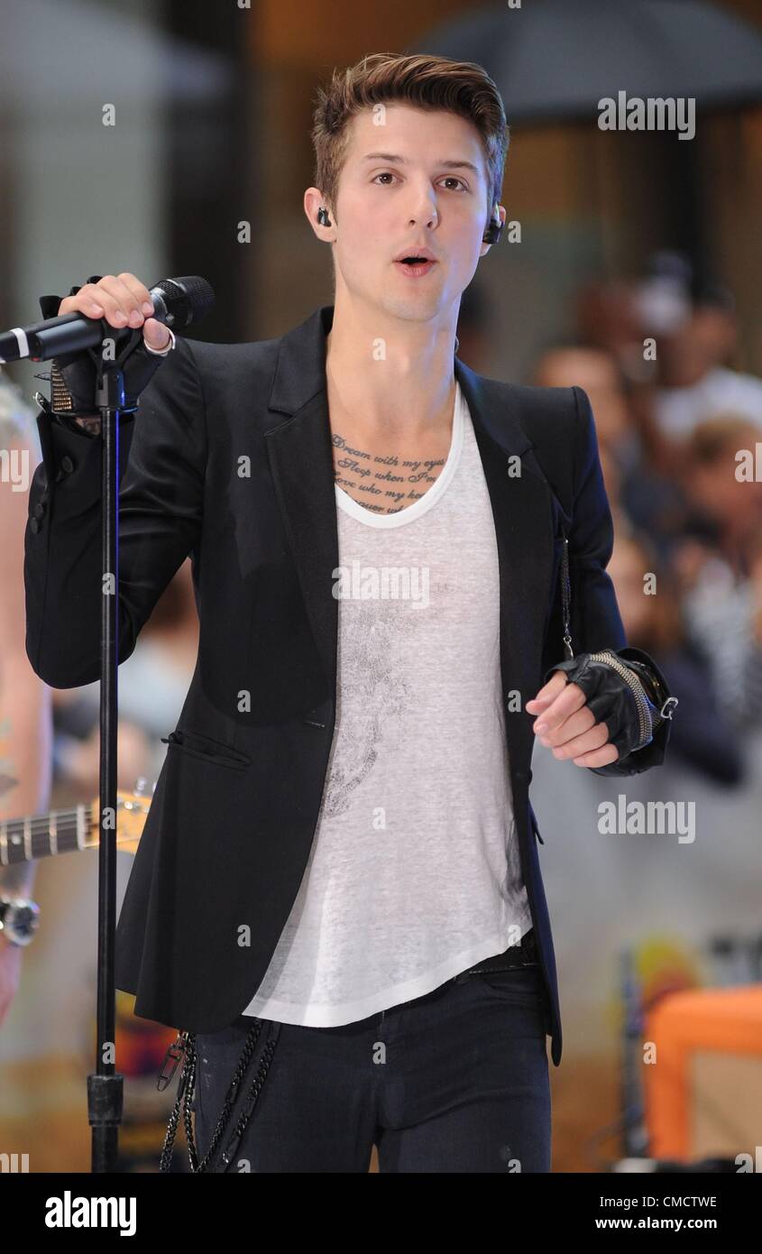 USA. Ryan Follese on stage for NBC Today Show Summer Concert Series ...