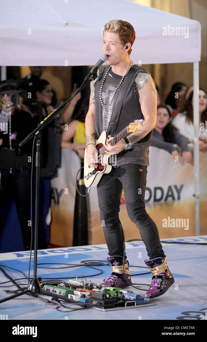 USA. Nash Overstreet on stage for NBC Today Show Summer Concert Series ...